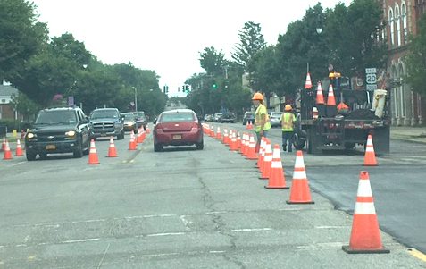 Downtown Fredonia undergoes road construction | News, Sports, Jobs ...